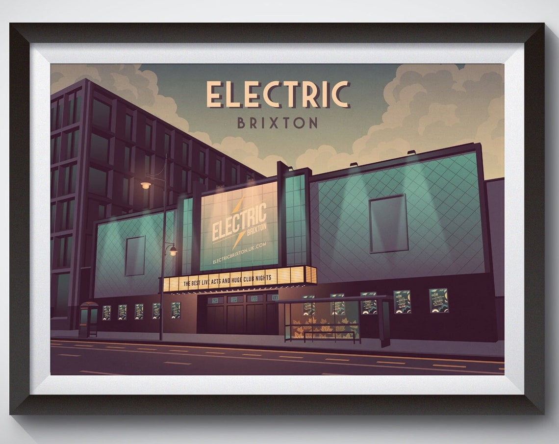 Electric Brixton Nightclub Poster, South London, The Fridge Nightclub ...