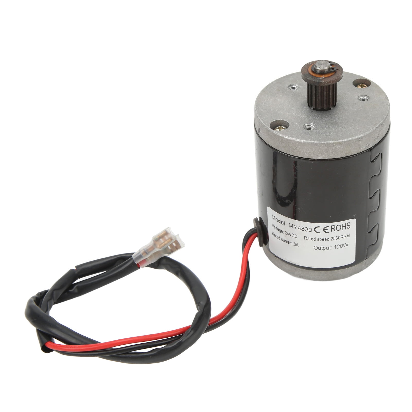 Electric Brushed Motor 24V120W High Speed Aluminum Alloy Brushed DC ...