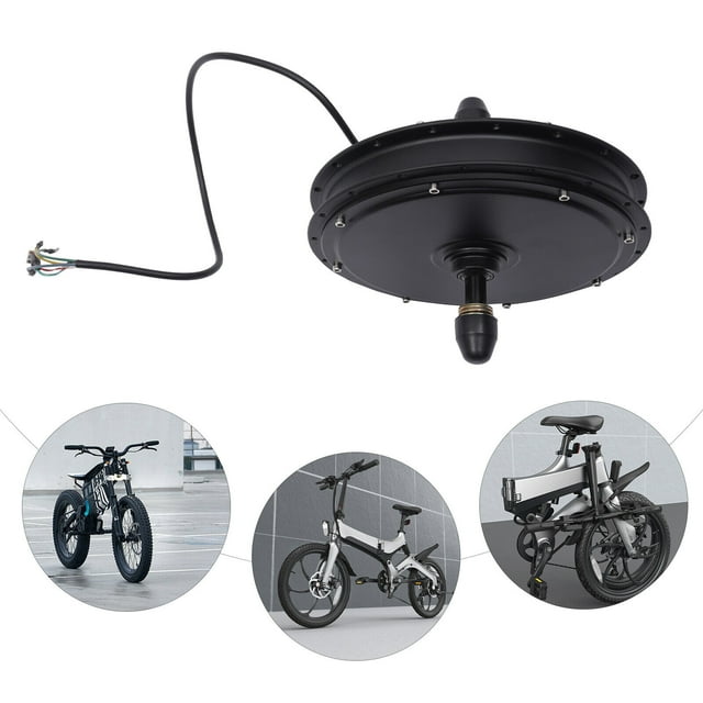 Electric Brushless Hub Motor Kit, 1000W, 48V, Black, Aluminium ...