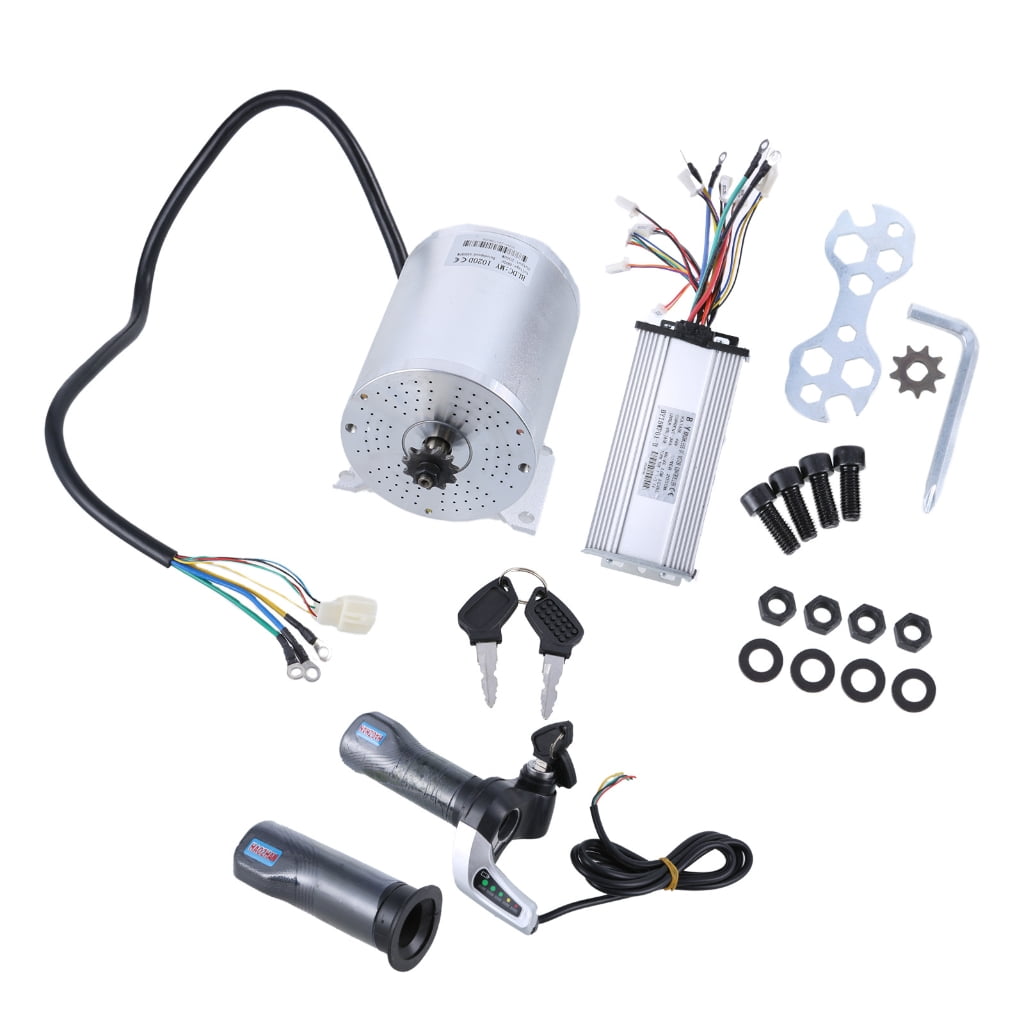 Electric Brushless Motor Completes Kits DC48V 2000W 4300RPM High Speed ...