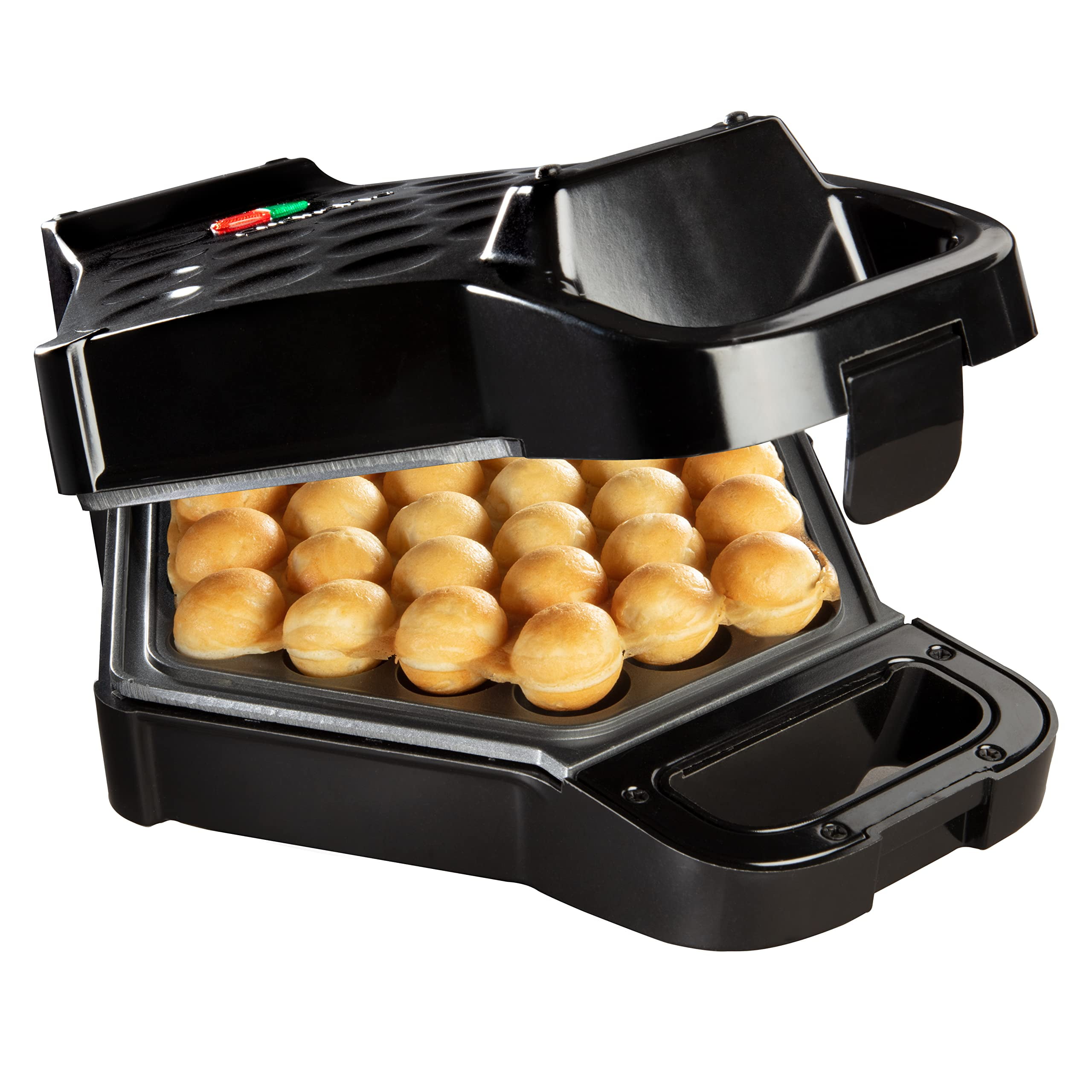 Electric Bubble Waffle Iron Non Stick, Hong Kong Style Egg Waffle Maker ...