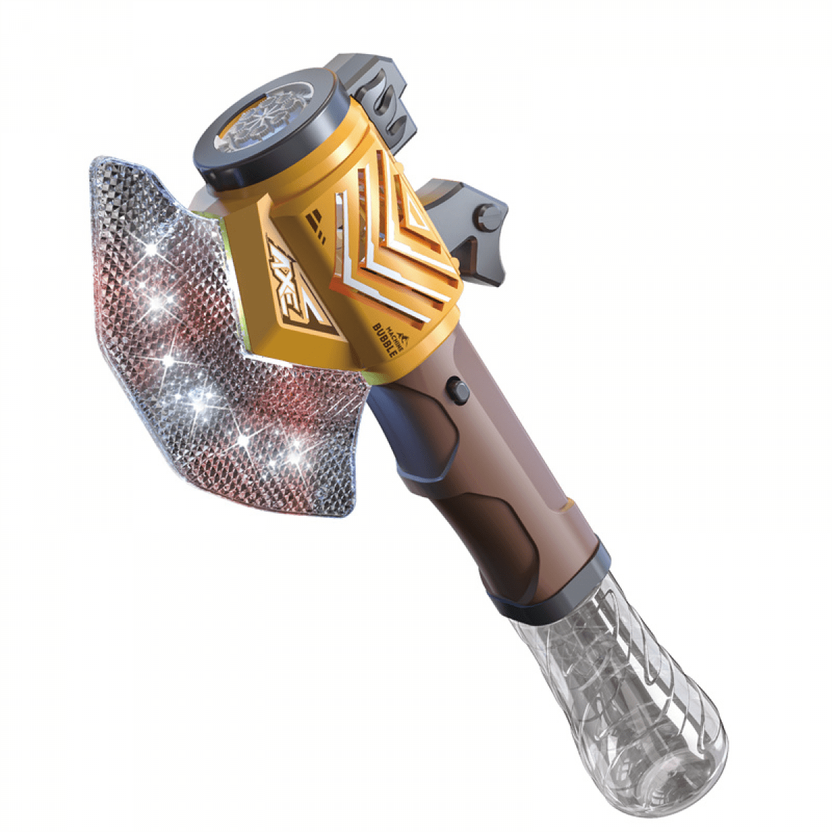Electric Bubbles Machine Axe Bubble Wand for Kids, Bubble Maker Blower ...