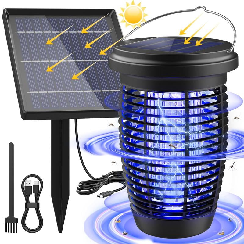 Electric Bug Zapper 3200V Indoor with Hanging Chain Mosquito Trap with ...