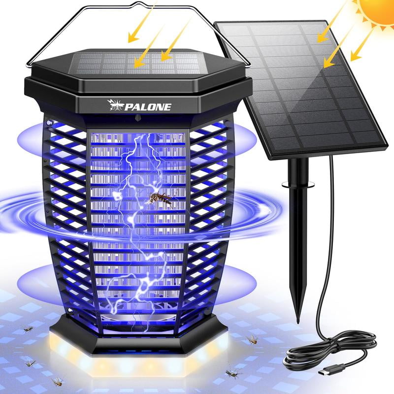 Electric Bug Zapper 3200V Indoor with Hanging Chain Mosquito Trap with ...