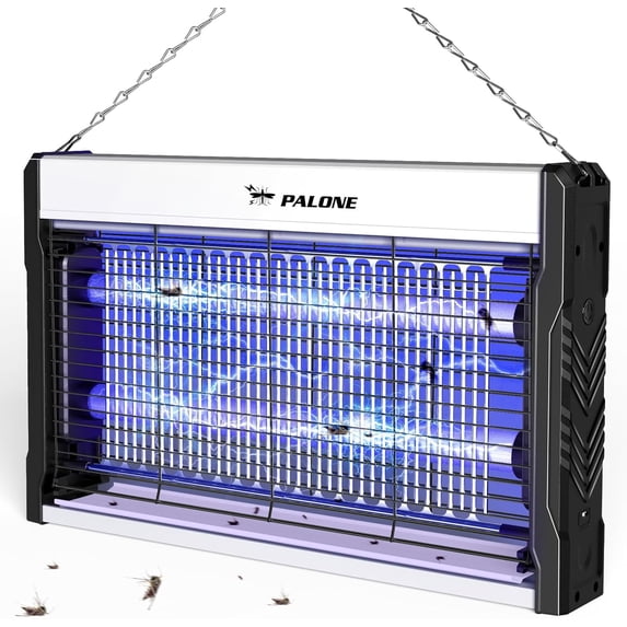 PALONE Electric Bug Zapper 3200V Mosquito Trap with Removable Tray ...