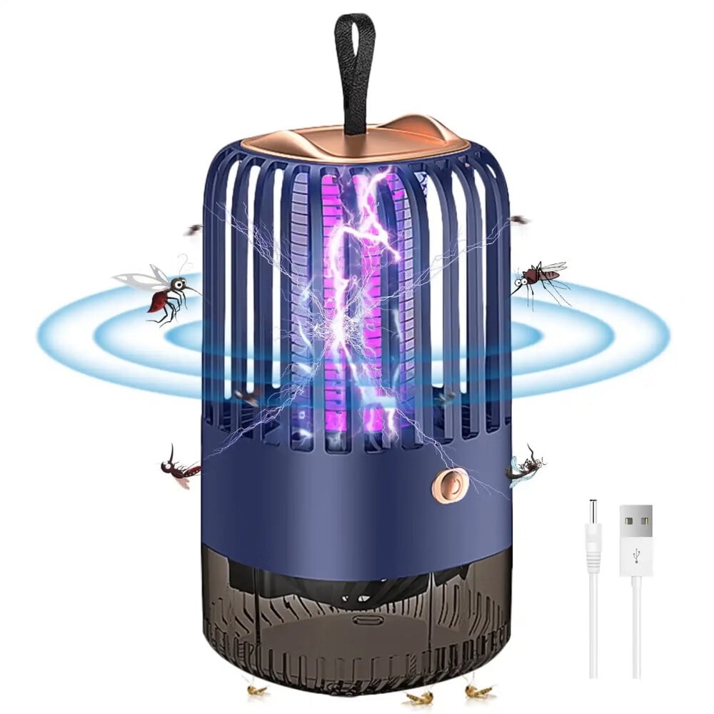 Electric Bug Zapper for Indoor Outdoor,High Powered LED Light Mosquito ...