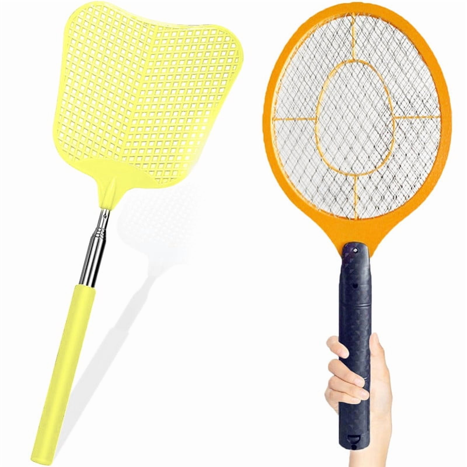Electric Bug Zapper & Plastic Telescopic Fly Swatter for Mosquito ...