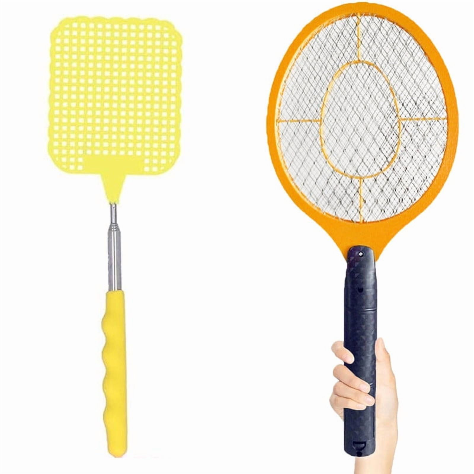 Electric Bug Zapper & Plastic Telescopic Fly Swatter for Mosquito ...