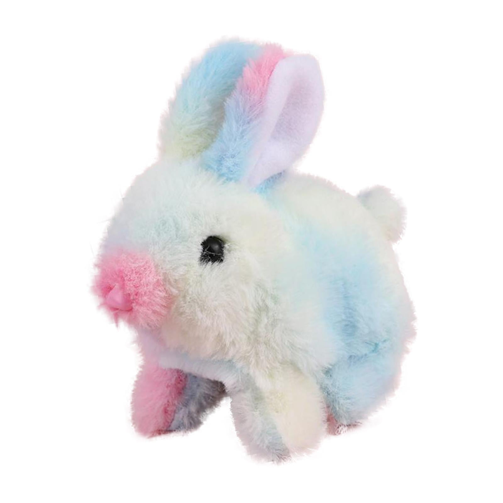Electric Bunny Plush Animal Baby Toy with Sound Little Interactive Toys ...