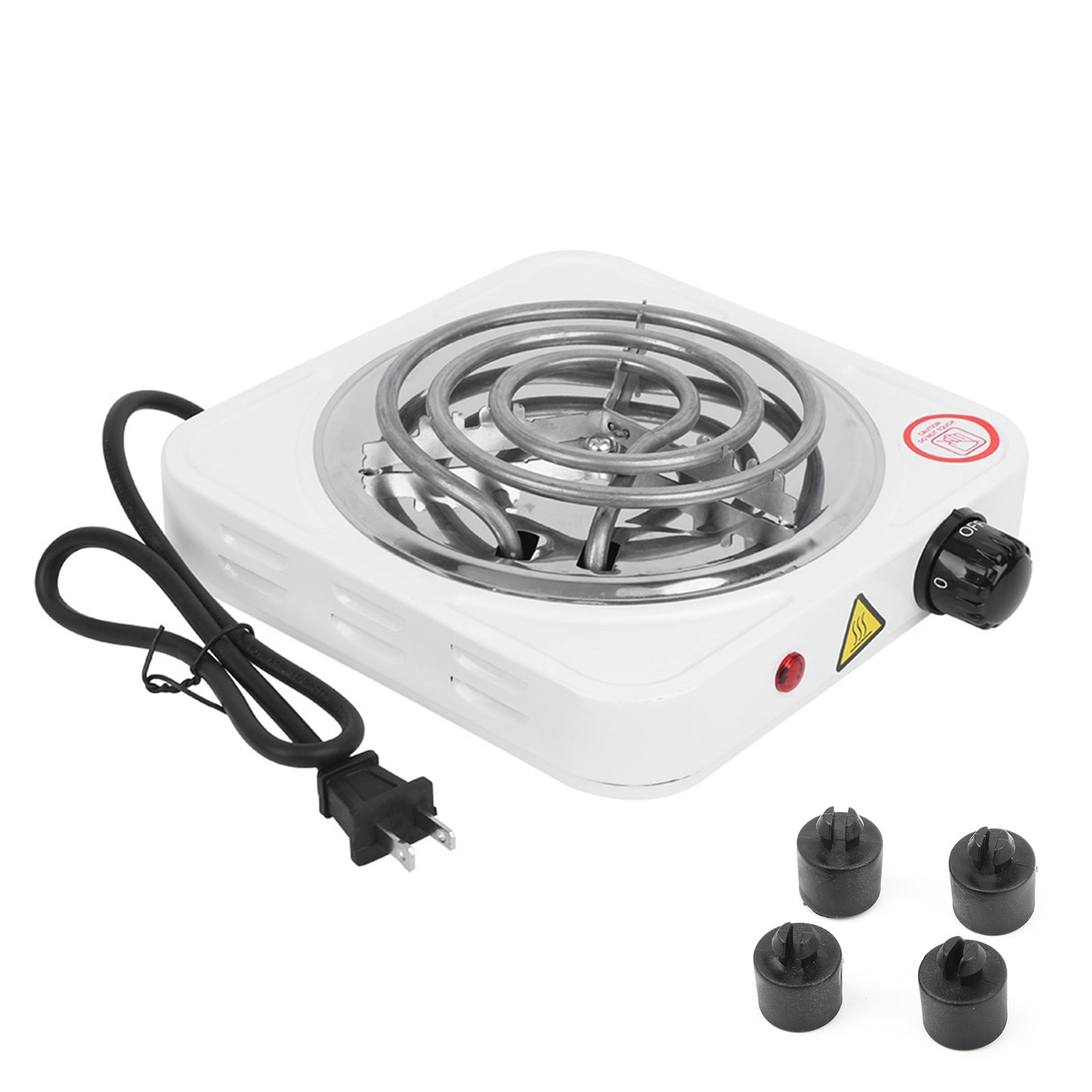 Electric Burner, Portable Single Tube Electric Stove,1000W Stainless ...