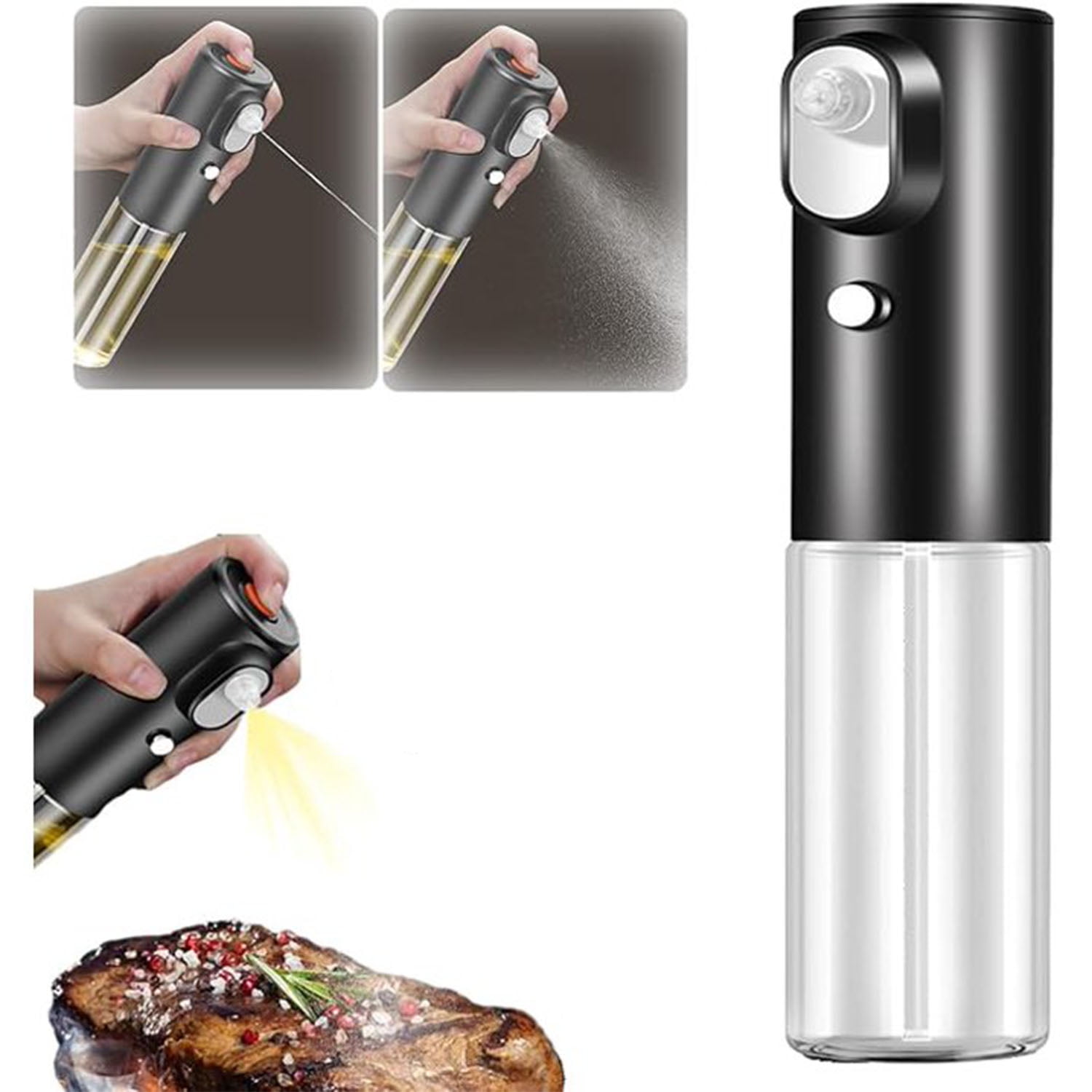 Electric Butter Sprayer, 200ml/7.03oz Popcorn Butter Dispenser ...