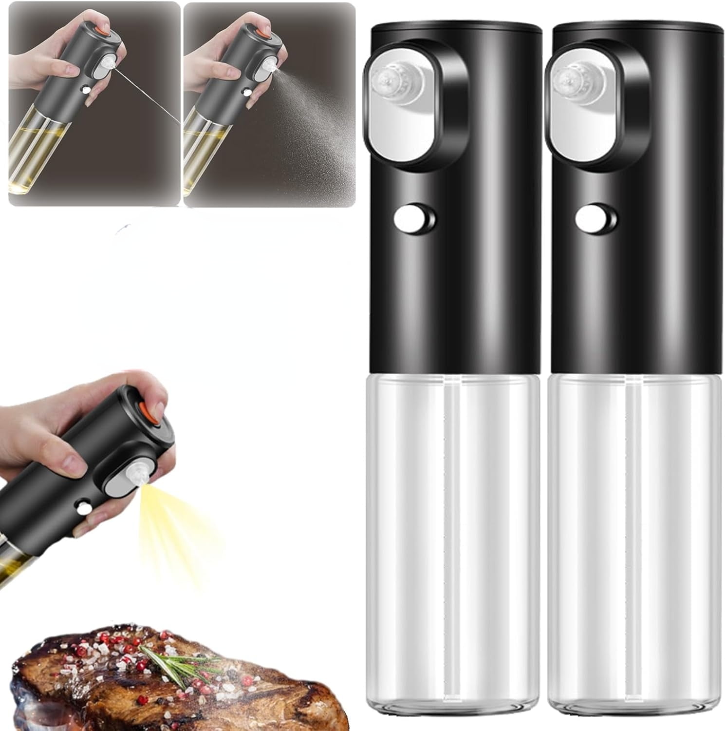 Electric Butter Sprayer, 200ml/7.03oz Popcorn Butter Dispenser ...