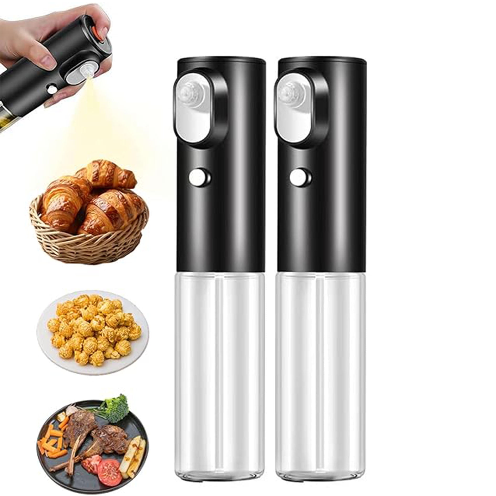 Electric Butter Sprayer,200ml/7.03oz Popcorn Butter Dispenser,Oil Spray ...