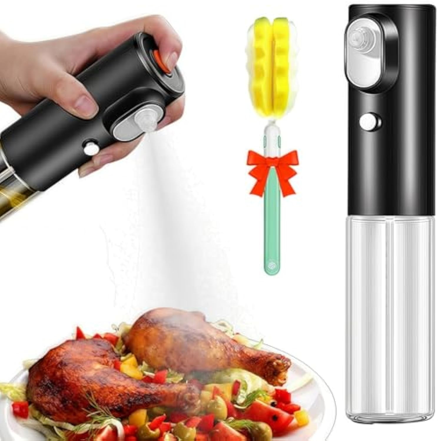 Electric Butter Sprayer,Popcorn Butter Spray,Butter Dispenser With ...