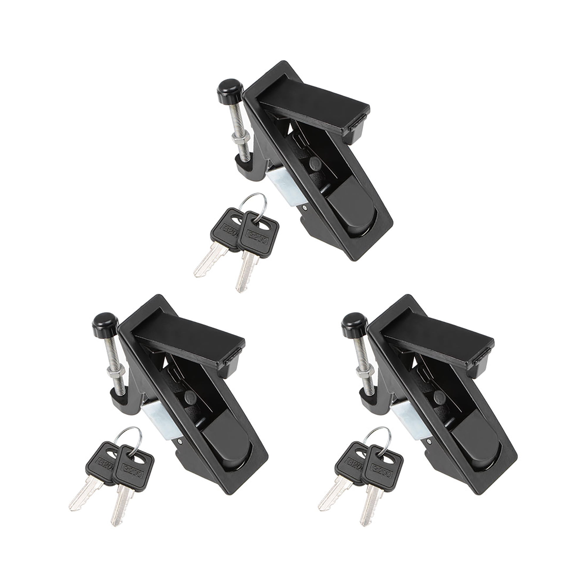 Electric Cabinet Panel Cam Lock Push Button Pop Up Door Lock Keyless ...