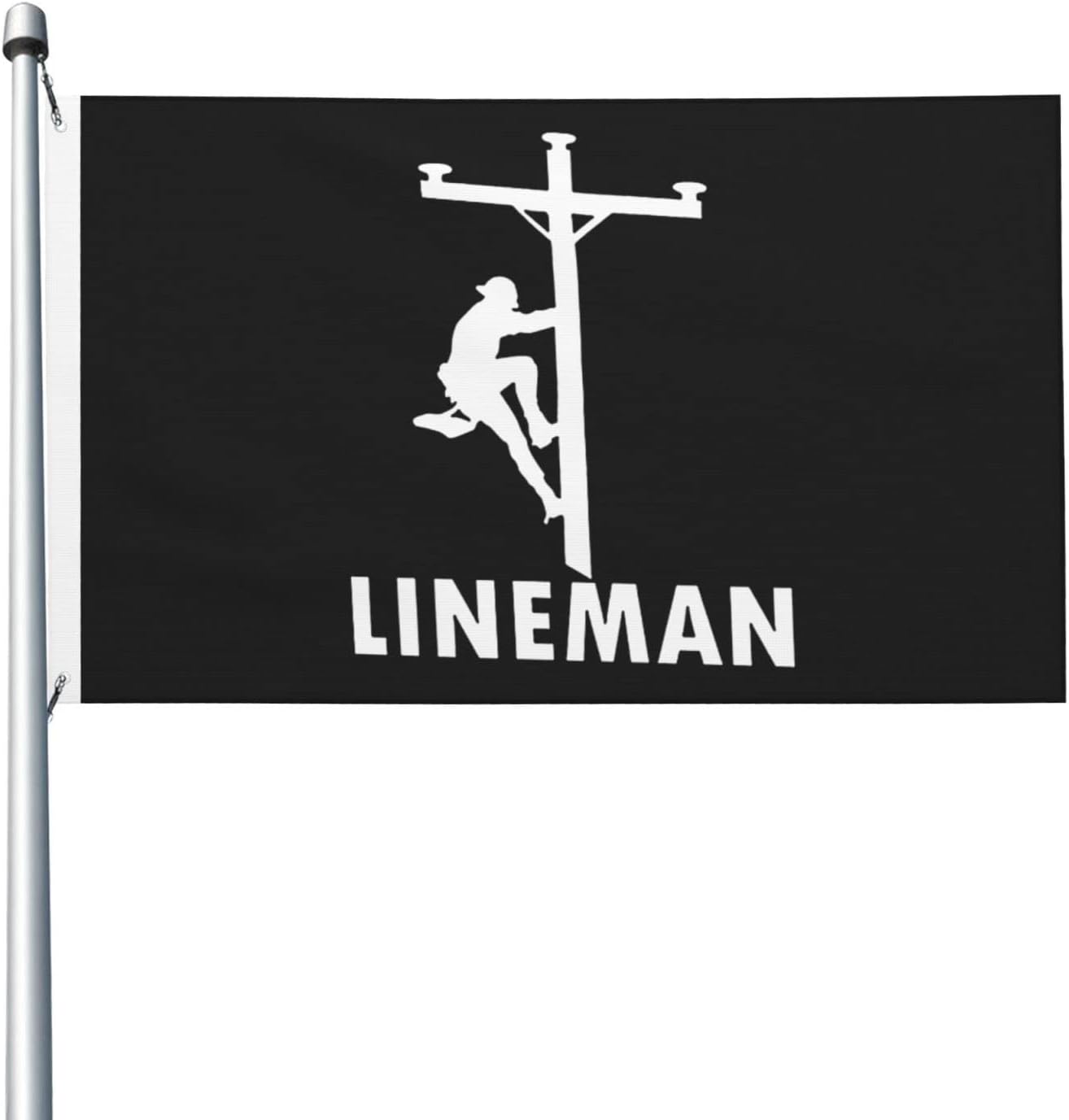 Electric Cable Lineman Flag 3x5 Ft Outdoor Decoration Banner Yard Flag ...