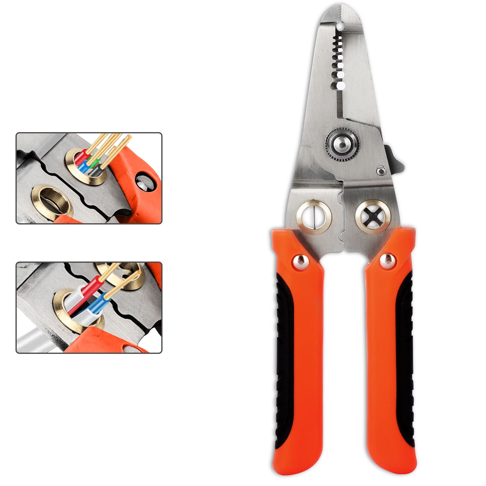 Electric Cable Wire Stripper Pliers Multifunctional Crimper Cutter ...