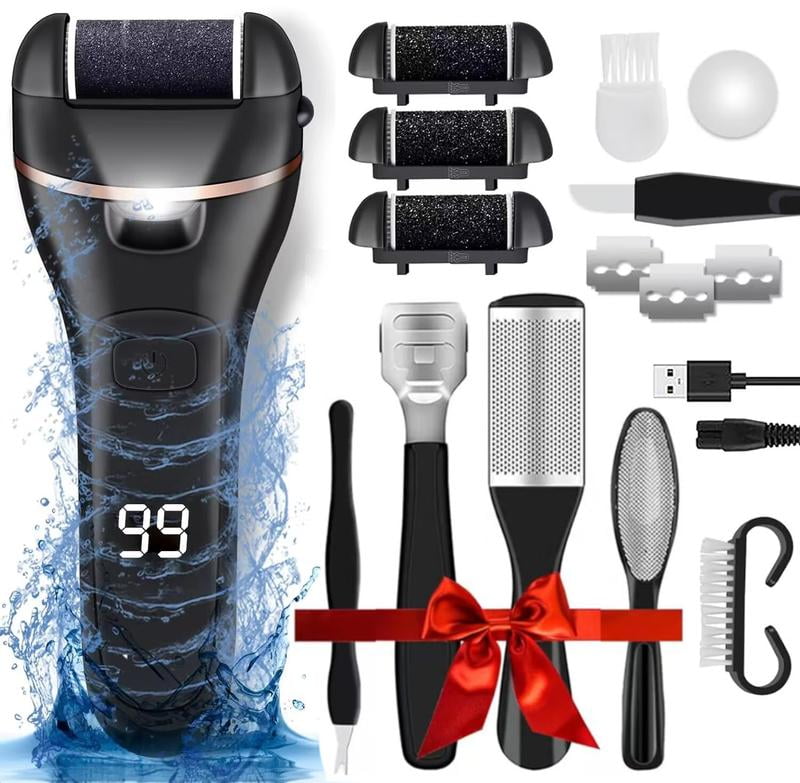 Electric Callus Remover for Feet 19 in 1 Foot Grinder for Dead Skin ...