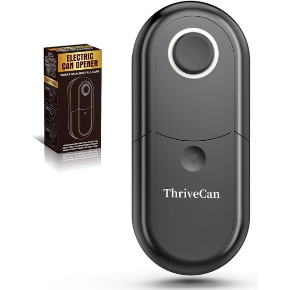 Electric Can Opener, Automatic One Touch, Hands Free Side Cut Smooth ...