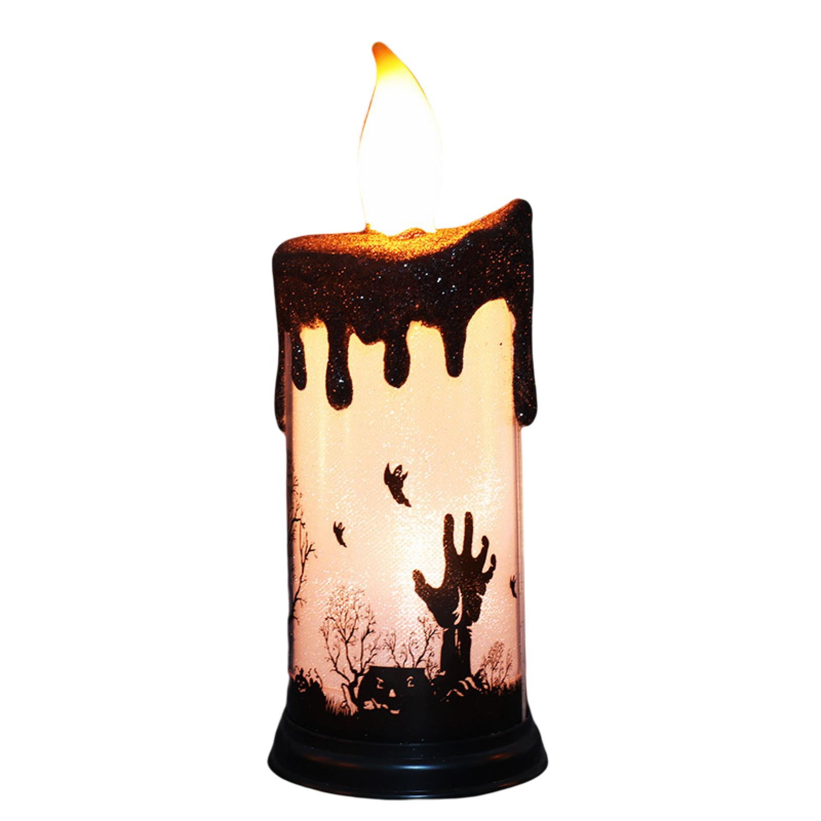 Electric Candle Battery Operated Glowing Power Saving Horror Waterproof Festival Props Safe ...