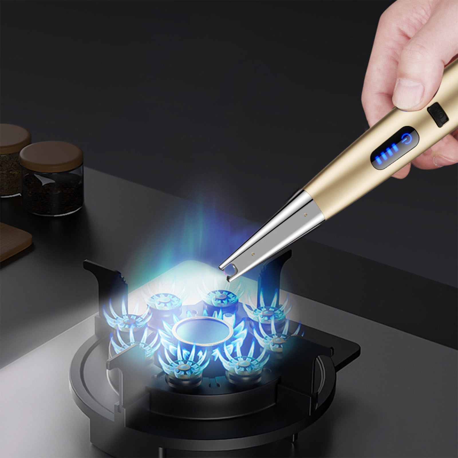 Electric Candle Lighter Rechargeable Lighters Plasma Arc Lighters ...