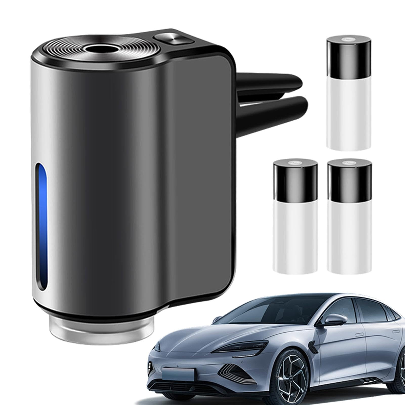 Electric Car Air Freshener | Car Fragrance Spray Diffuser | 3 Mode ...