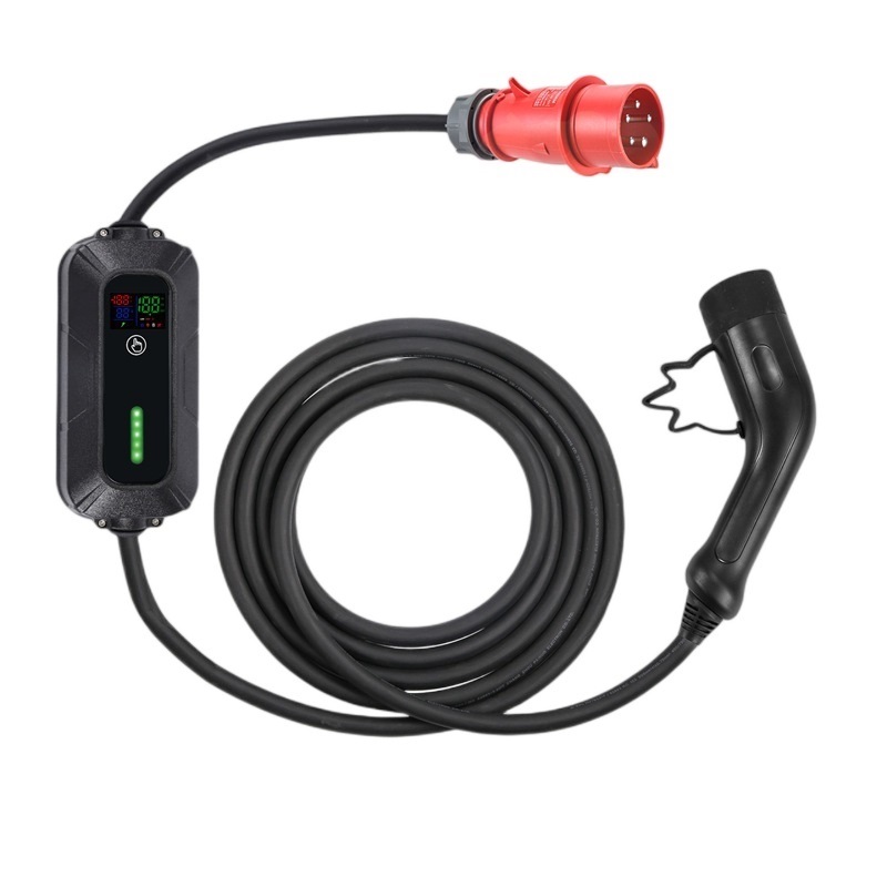 Electric Car Charger, 22KW 32A 7 Phase Mobile Charging Station Electric ...