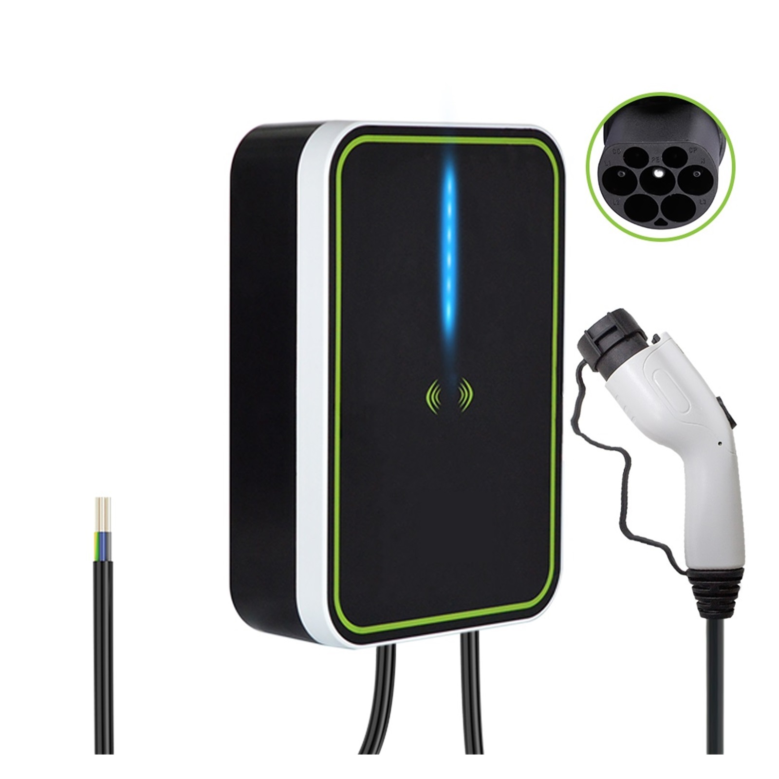 Electric Car Charger, EV Charger Electric Vehicle Charging Station EVSE ...