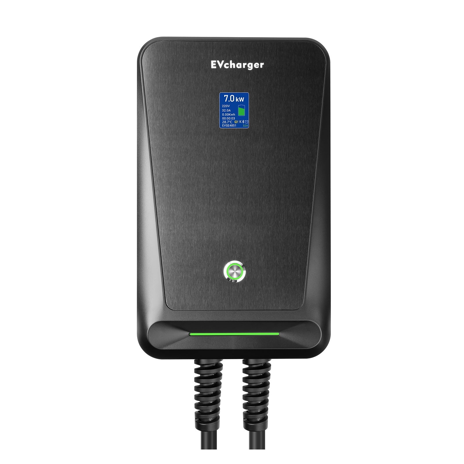 Electric Car Charger, EV Charger Type 2 32A 1 Phase EVSE Wall box ...