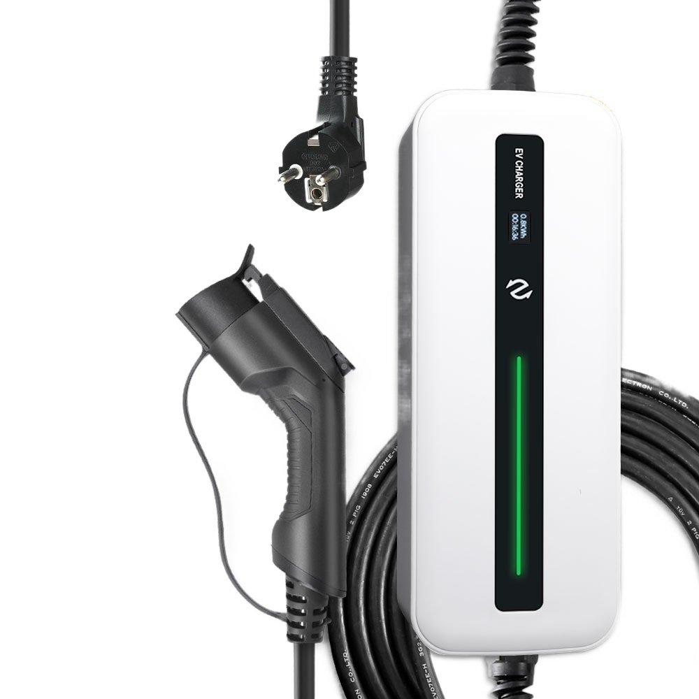 Electric Car Charger, EV Charger Type 2 Portable EV Charging Box 6M ...