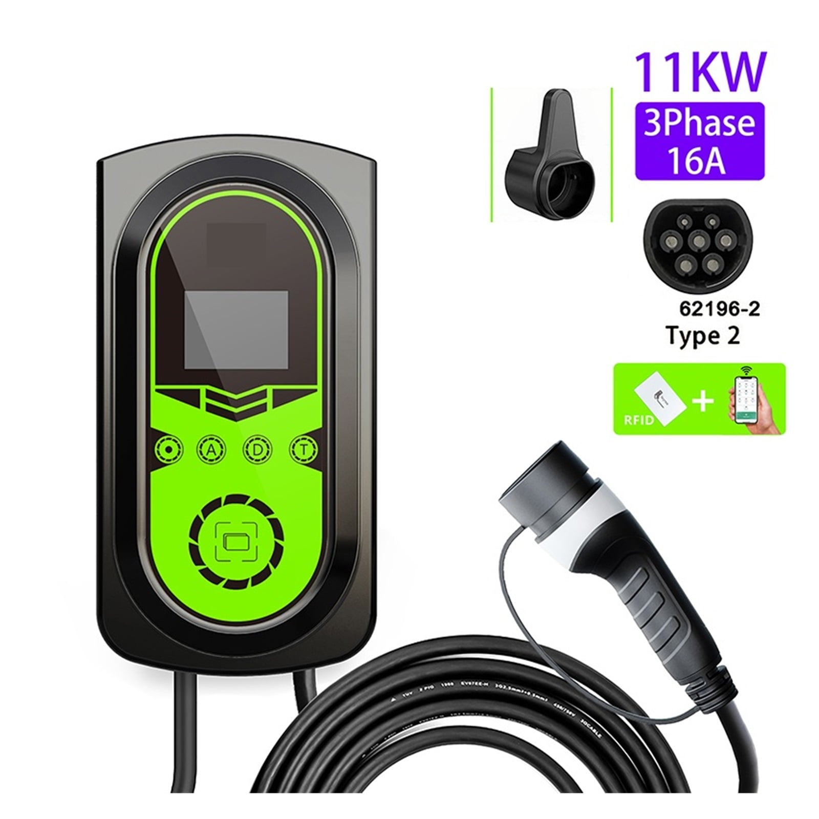 Electric Car Charger, EVSE EV Car Charger Electric Vehicle Charging ...