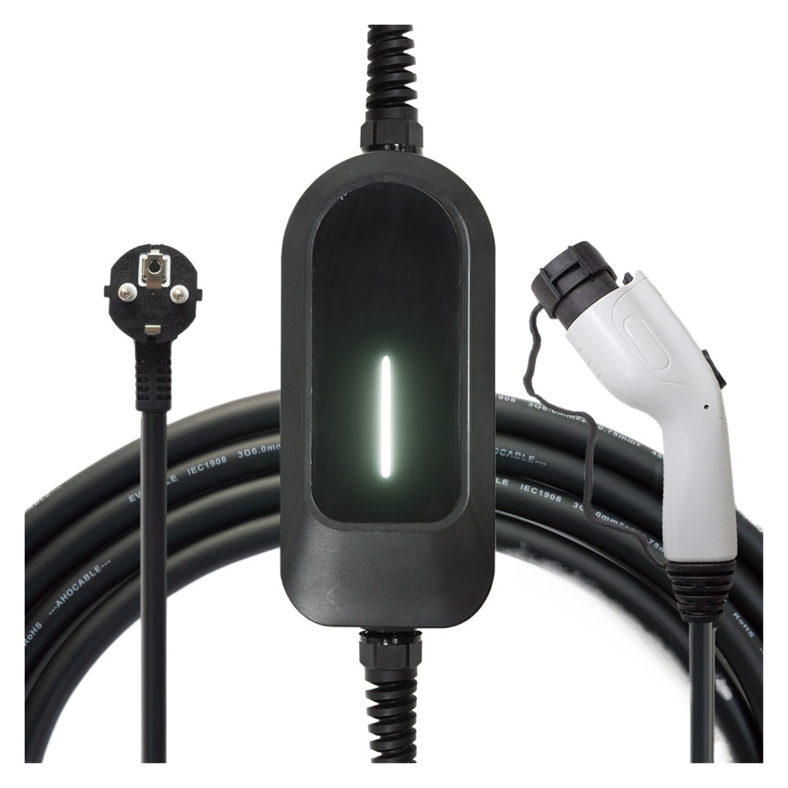 Electric Car Charger, EVSE Electric Car Vehicle Portable EV Charger ...