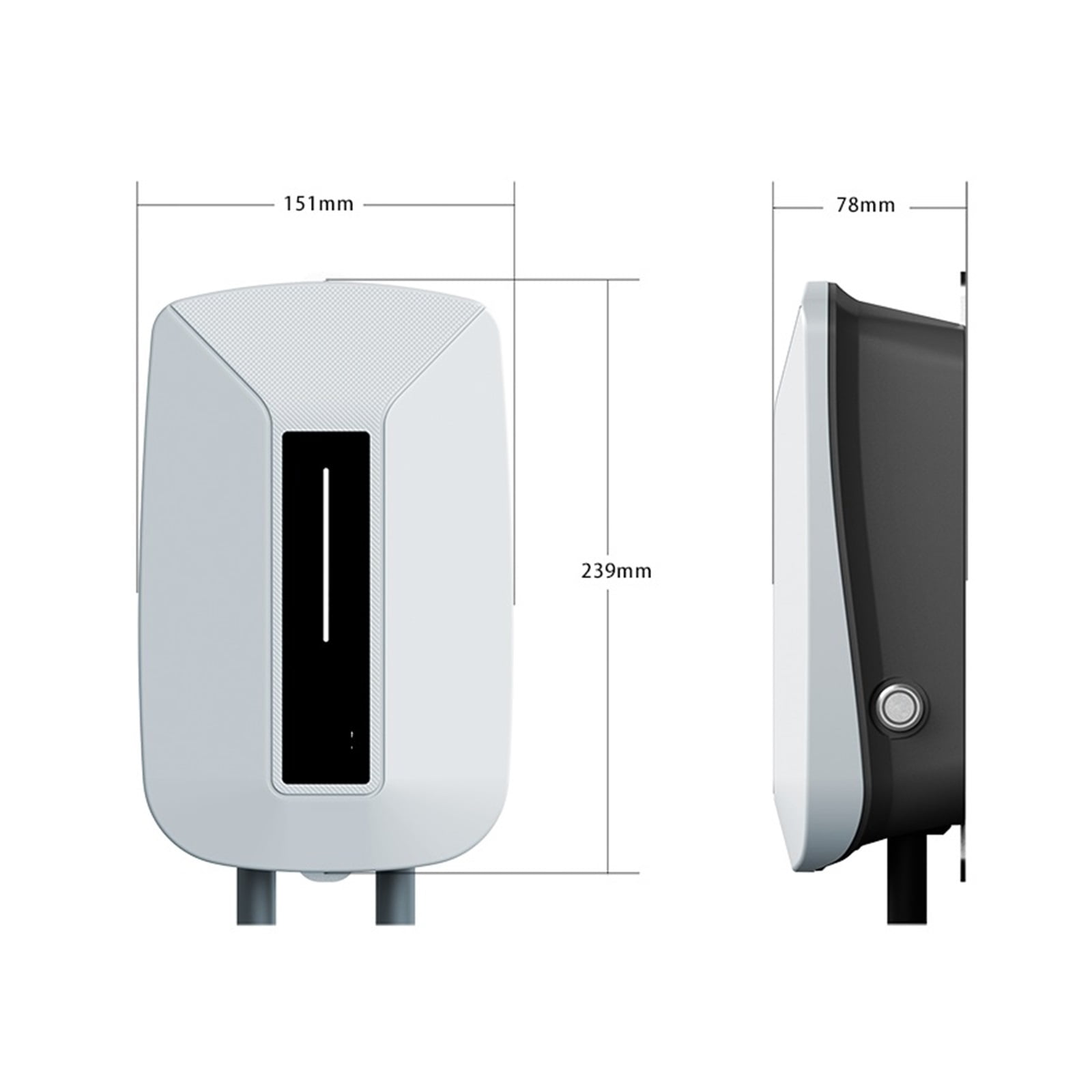 Electric Car Charger, EVSE Wallbox EV Car Charger Electric Vehicle ...