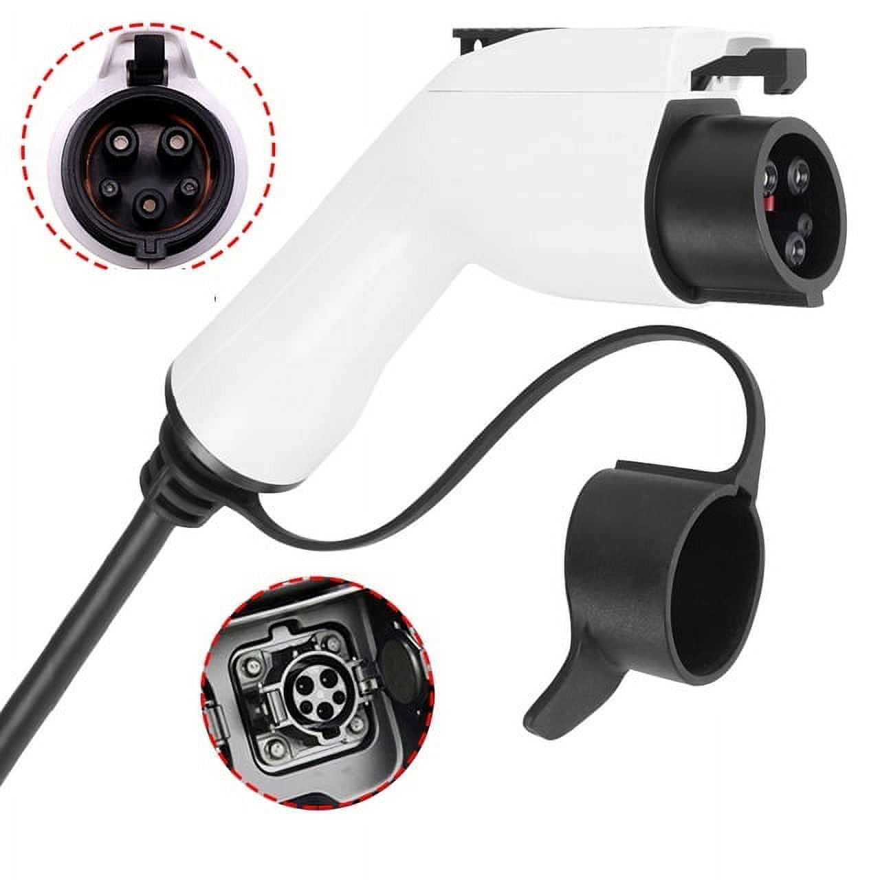 Electric Car Charger, Level 2 Car Portable EV Charger Adjustable 8/10 ...