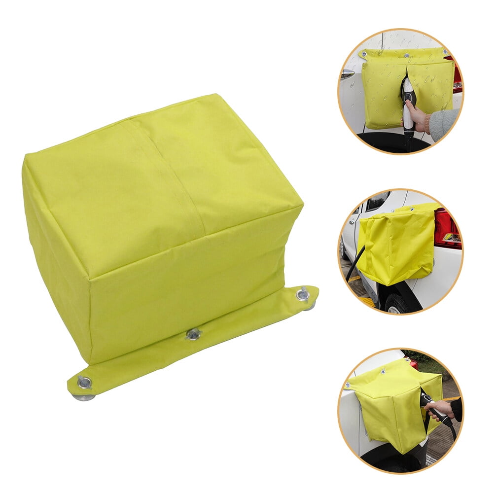 Electric Car Charging Port Cover: Rainproof Waterproof Outdoor EV Plug ...