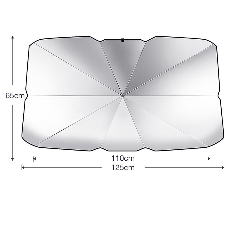 Electric Car Front Windshield Sunshade Summer Auto Folding Sun-blinds ...