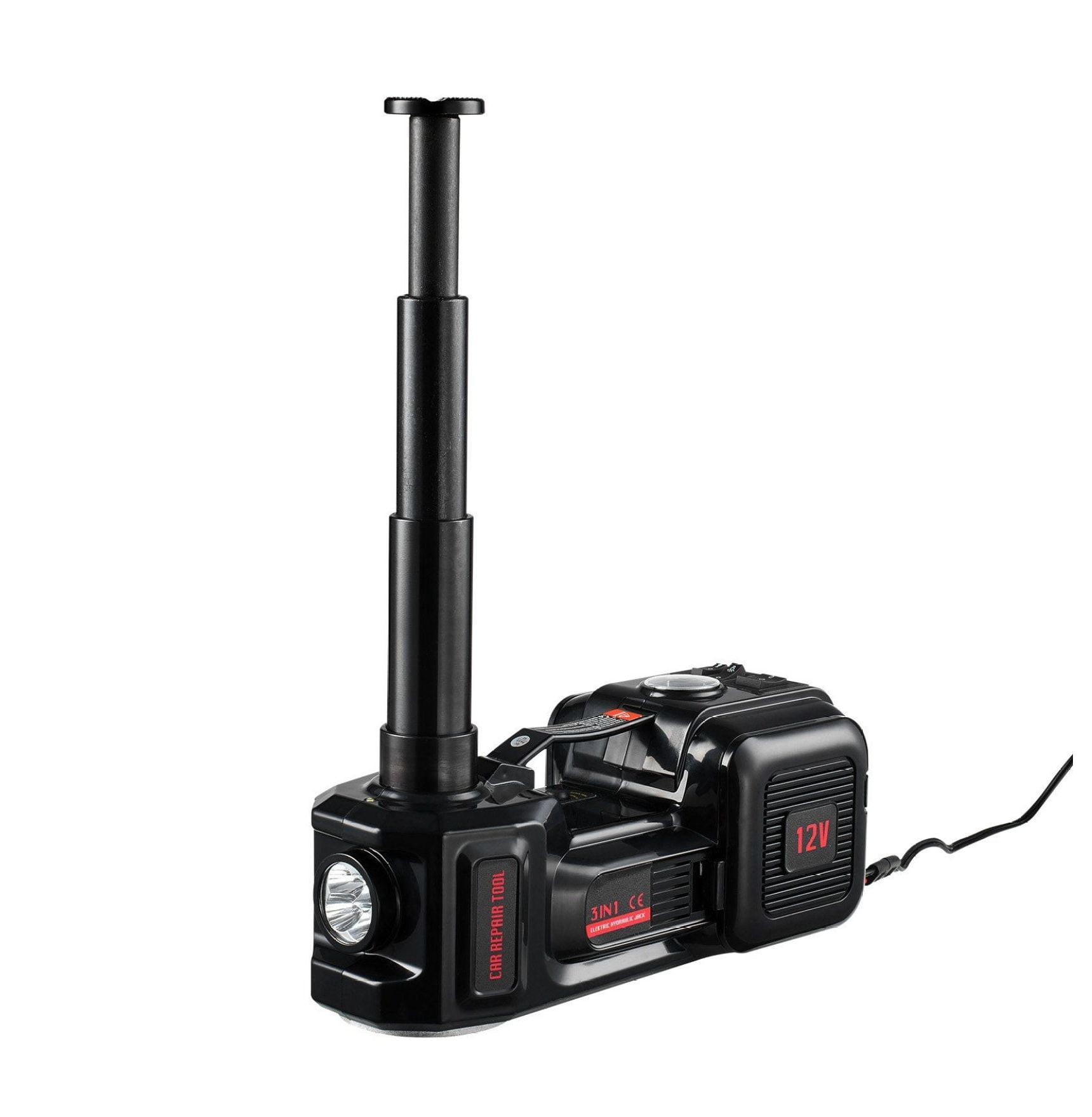 Electric Car Jack 5 Ton, 11000lbs Jack Kit with Impact Wrench - 3-in-1 ...
