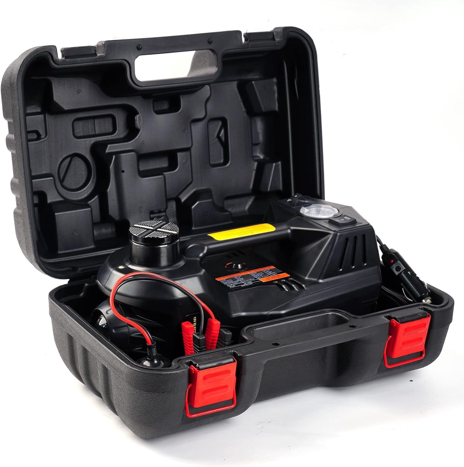 Electric Car Jack 5 Ton 12V Hydraulic Jack Kit Built-in Pump for ...