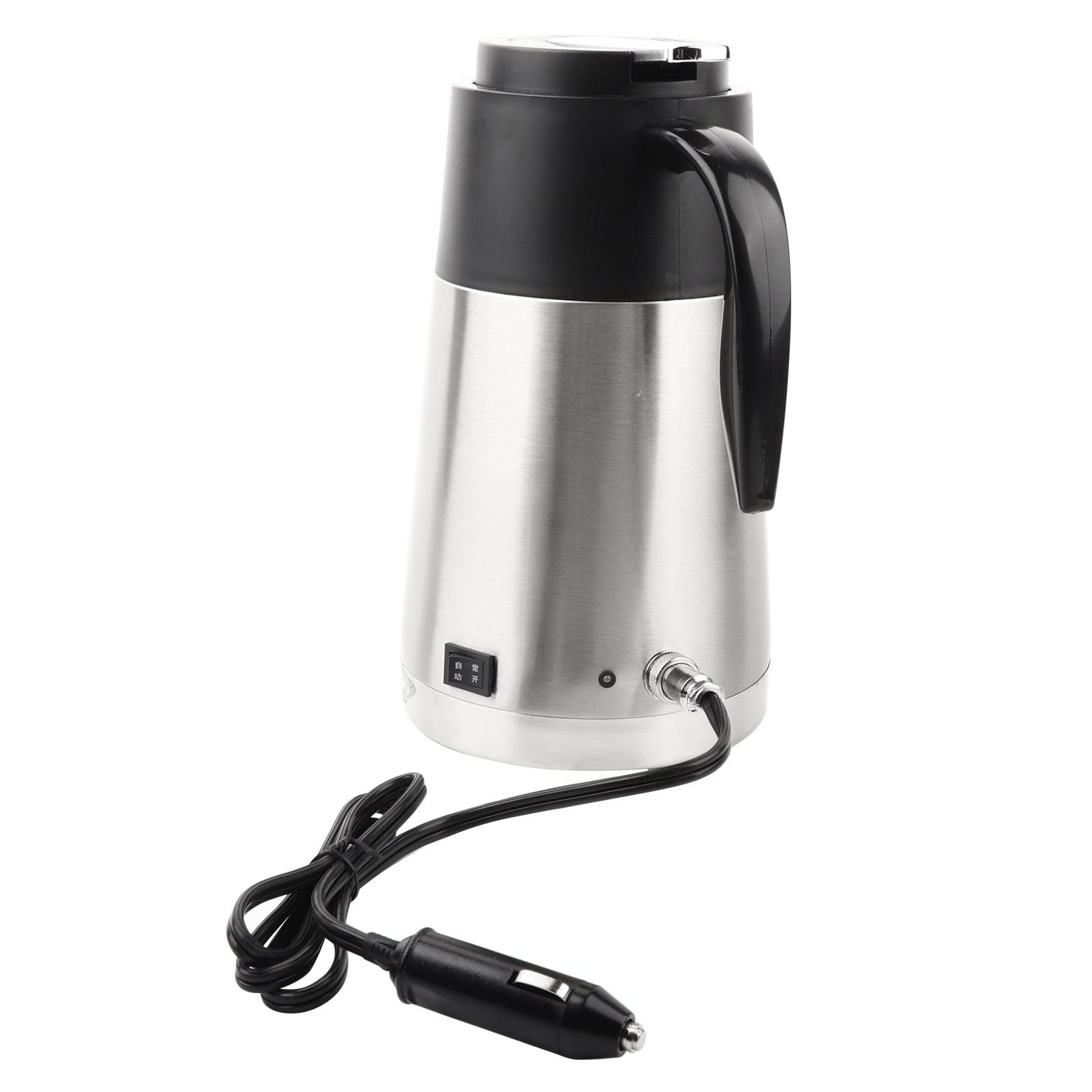 Electric Car Kettle for Travel, 1300ml Vacuum Insulated Stainless Steel ...
