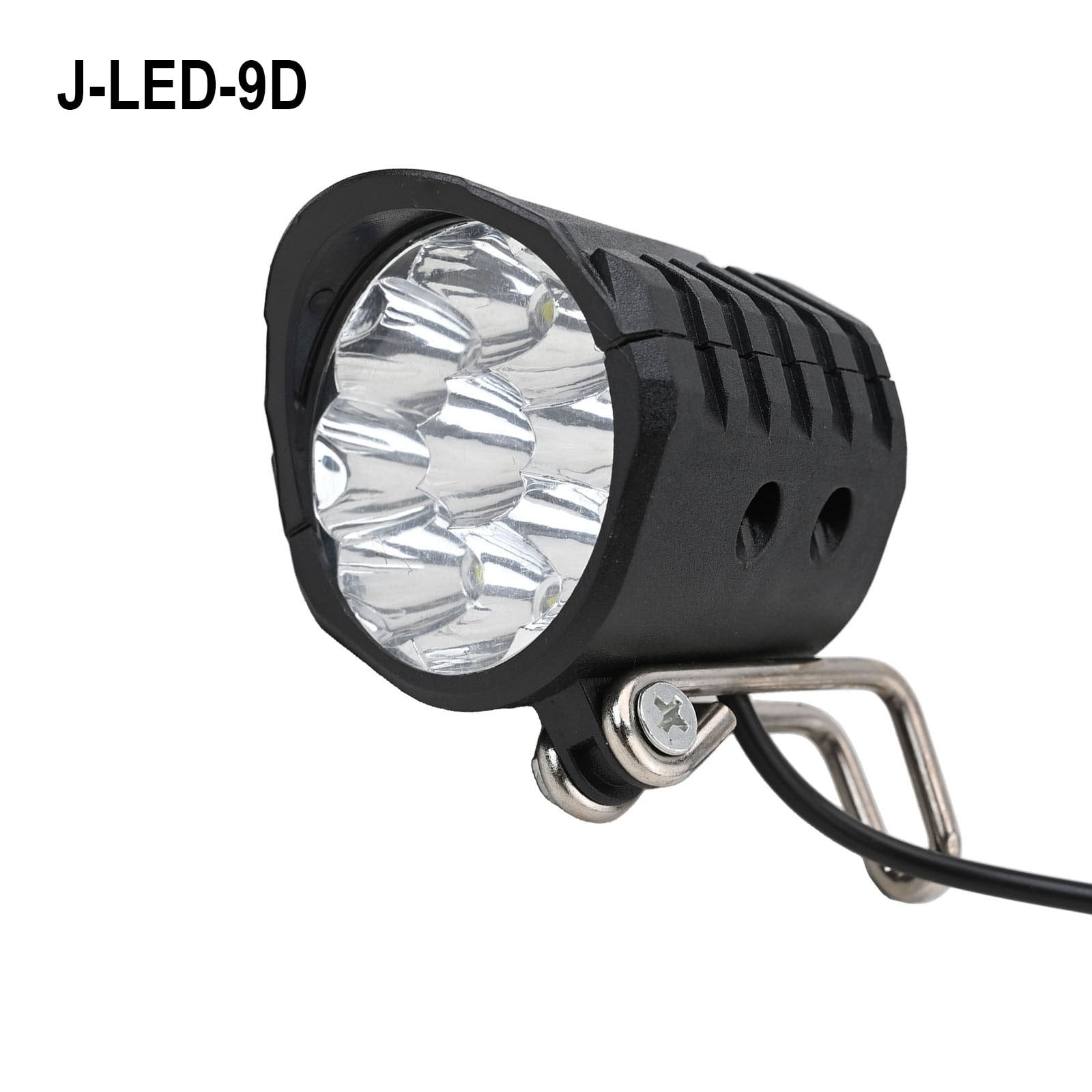 Electric Car Led Headlights Aluminum Alloy Headlights With Horn Lens ...