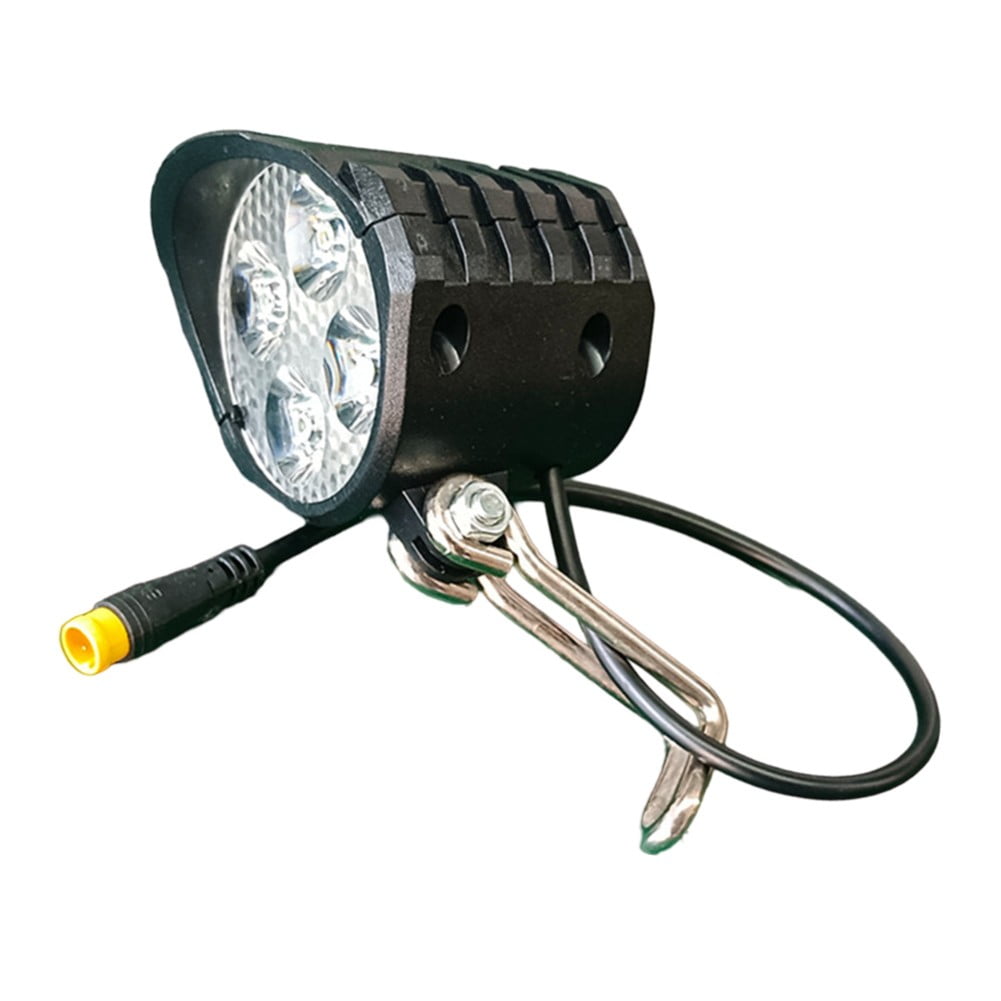 Electric Car Led Headlights Aluminum Alloy Headlights With Horn Lens ...