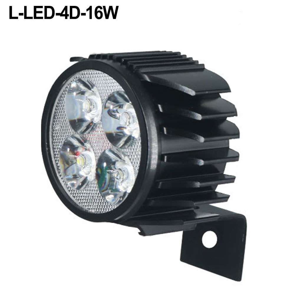 Electric Car Led Headlights Aluminum Alloy Headlights With Horn Lens ...