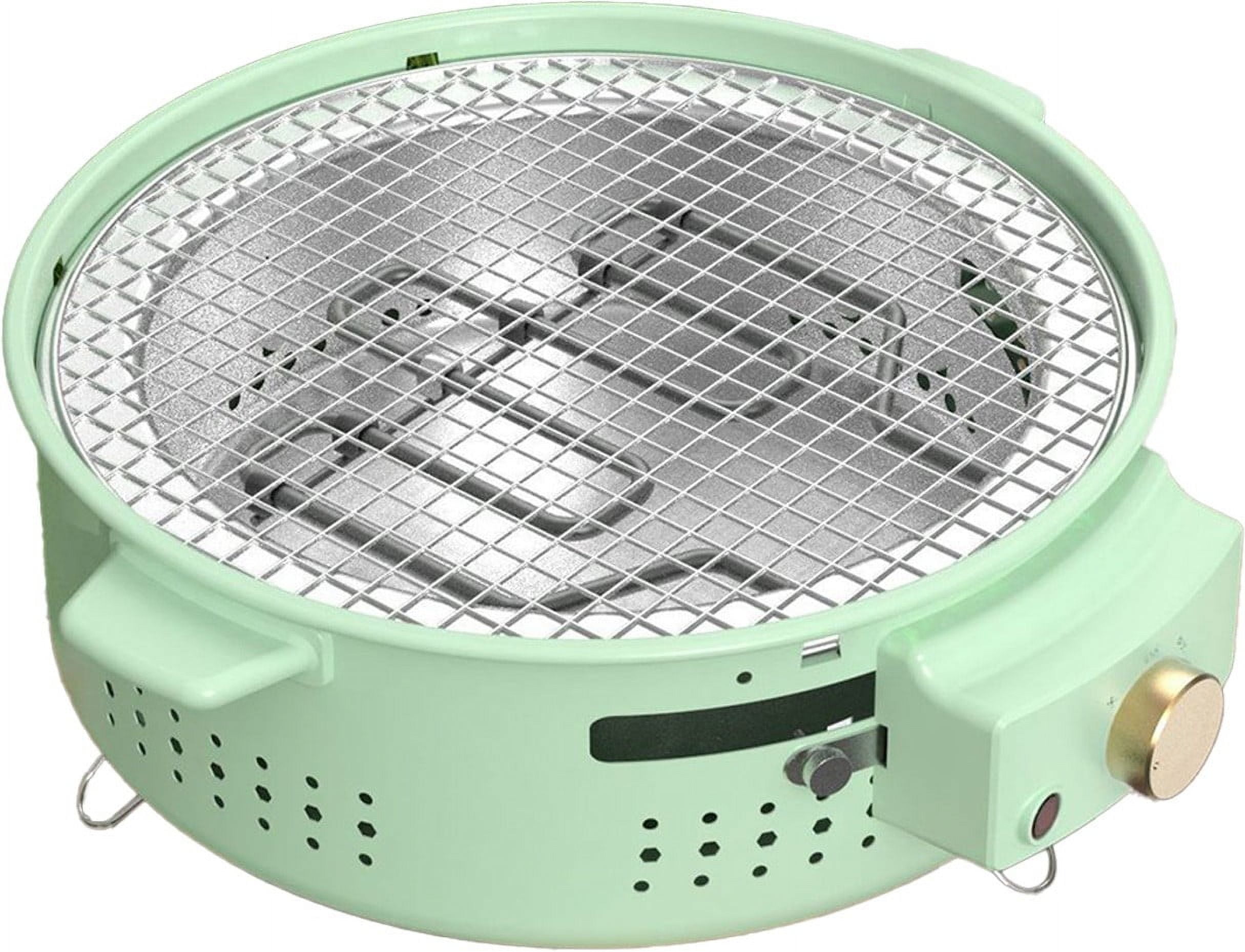 Electric and Carbon Dual-Purpose Grill Multi-Function Outdoor Portable ...