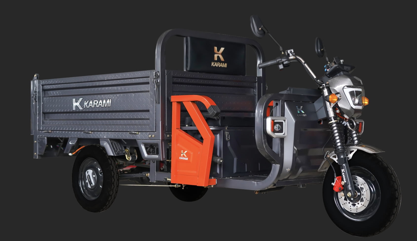 Electric Cargo Tricycle 350W Motor 400LB Capacity - Heavy-Duty Urban ...