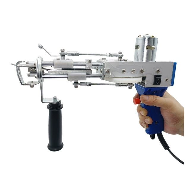 Electric Carpet Tufting Gun Hand Gun Carpet Weaving Flocking Machines Cut Pile TD-01 - Walmart.com