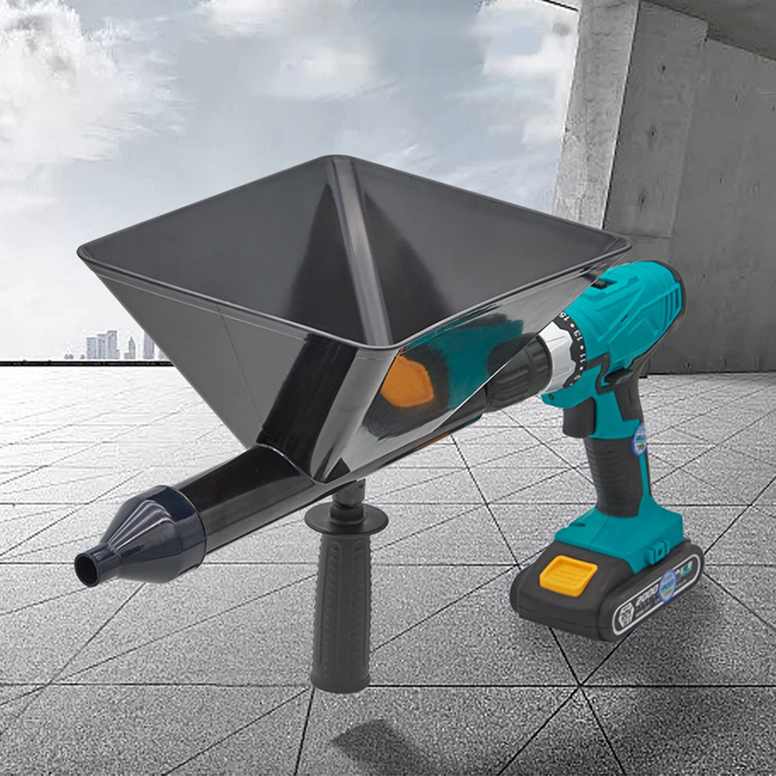 Electric Caulking Device with 8mm Drill Attachment Efficient and Labor ...