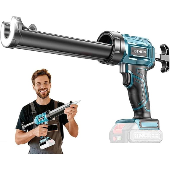 Electric Caulking Gun Compatible with Makita Battery, Cordless Caulk ...