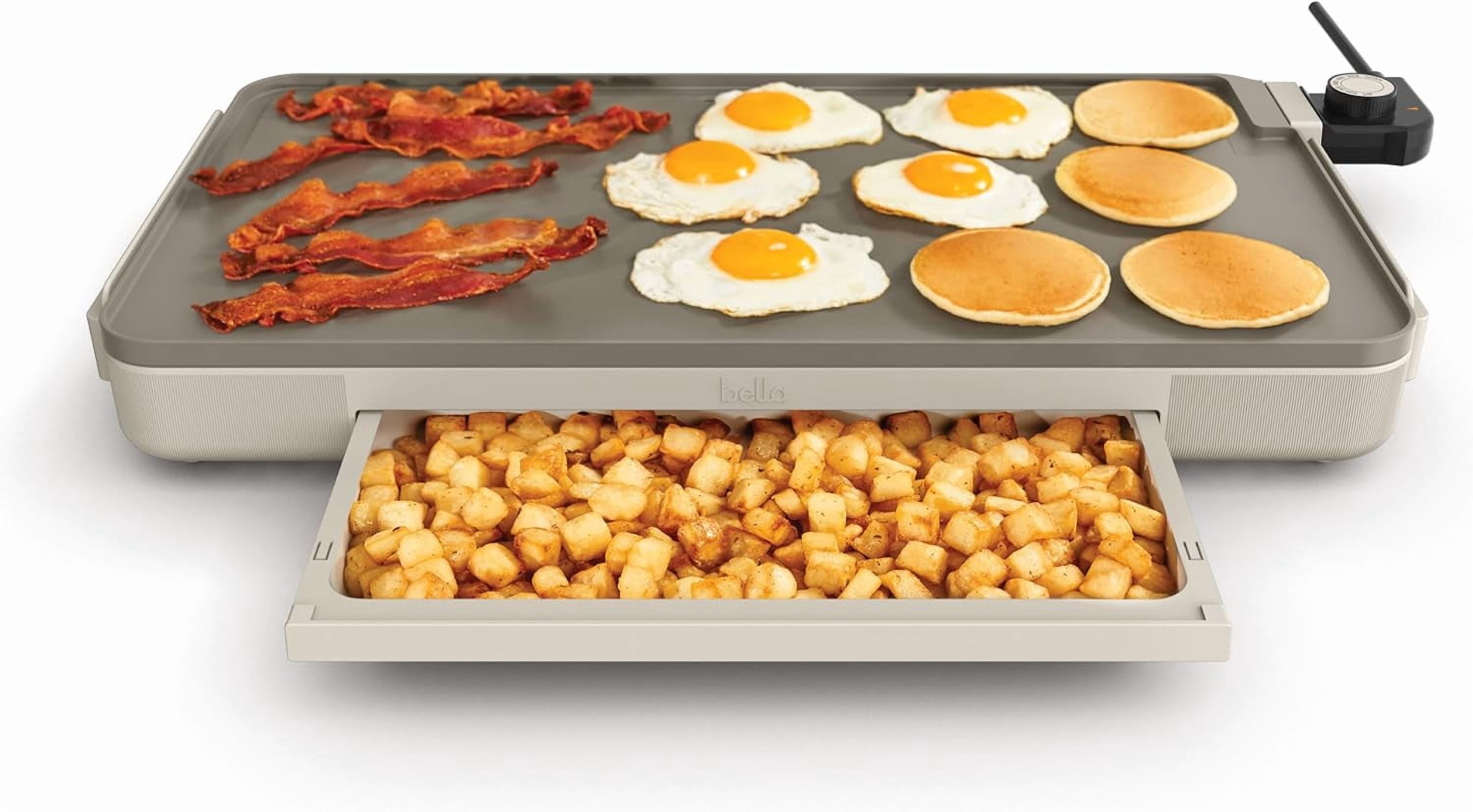 Electric Ceramic Titanium Griddle, Make 15 Eggs At Once, Healthy-Eco ...