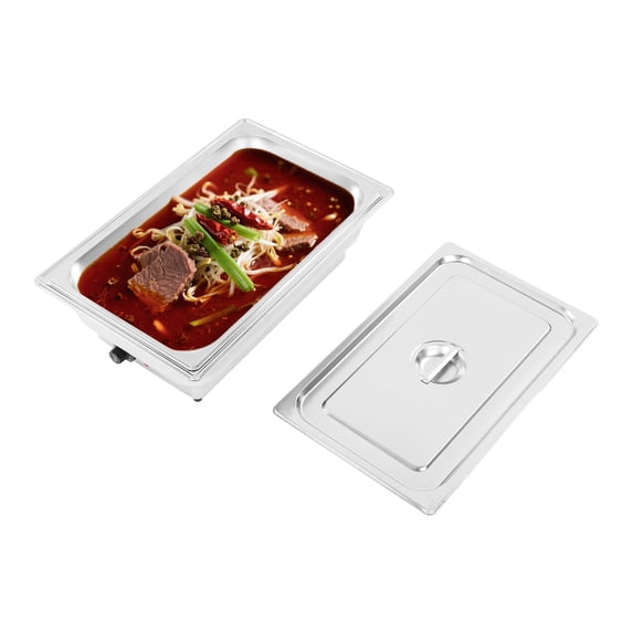 Electric Chafing Dish Buffet Set, Rectangular Full-Size Buffet ...