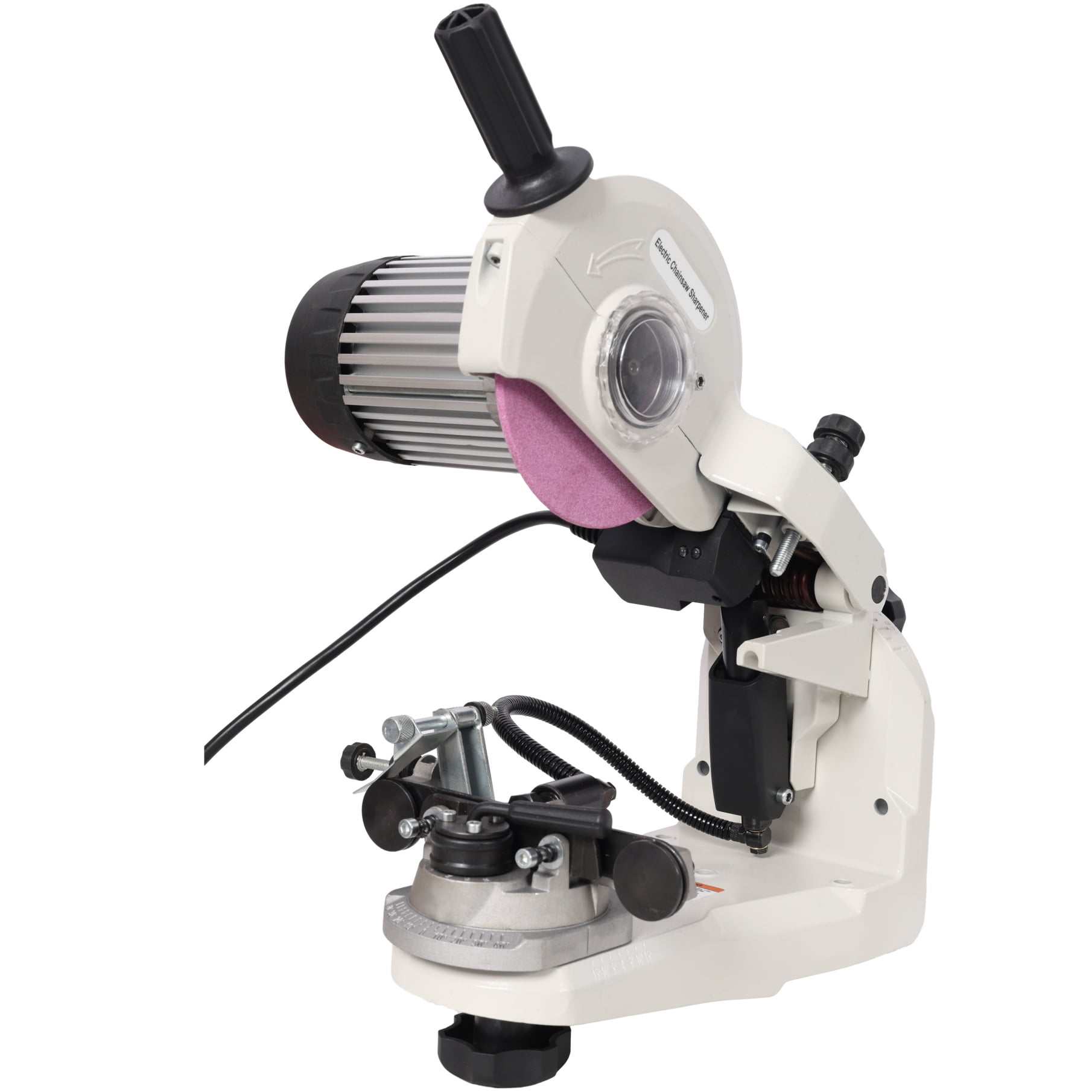 Electric Chainsaw Chain Sharpener with Hydraulic Assist Vise, 300W ...